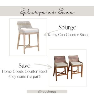 Splurge vs. Save — Taylor Dilk
