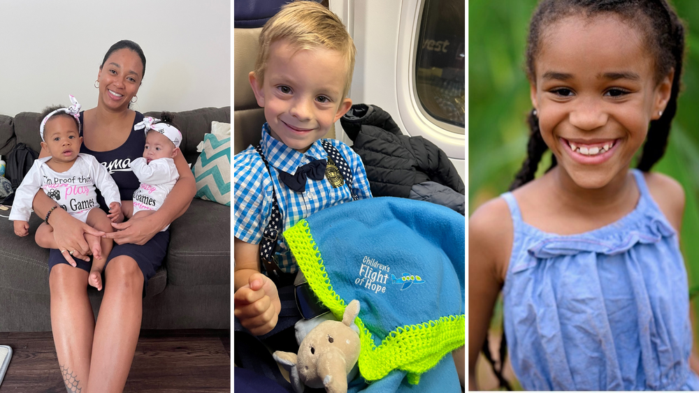 OUR MISSION — Children's Flight of Hope