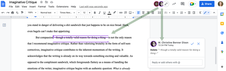 How to Share and Edit Google Docs — M.C. Benner Dixon