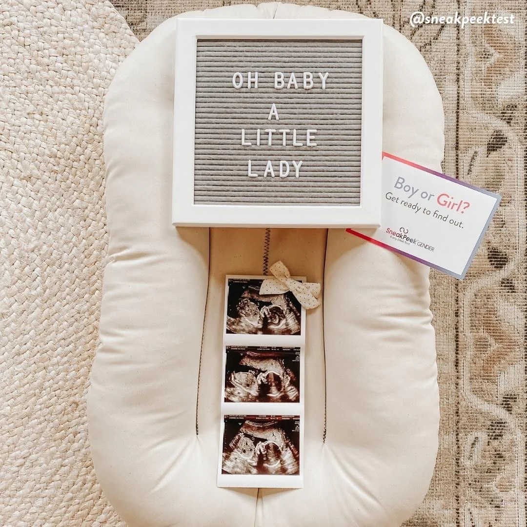 Sneak Peek Gender Testing in Cincinnati — Nurture Doulas + Ultrasound Spa