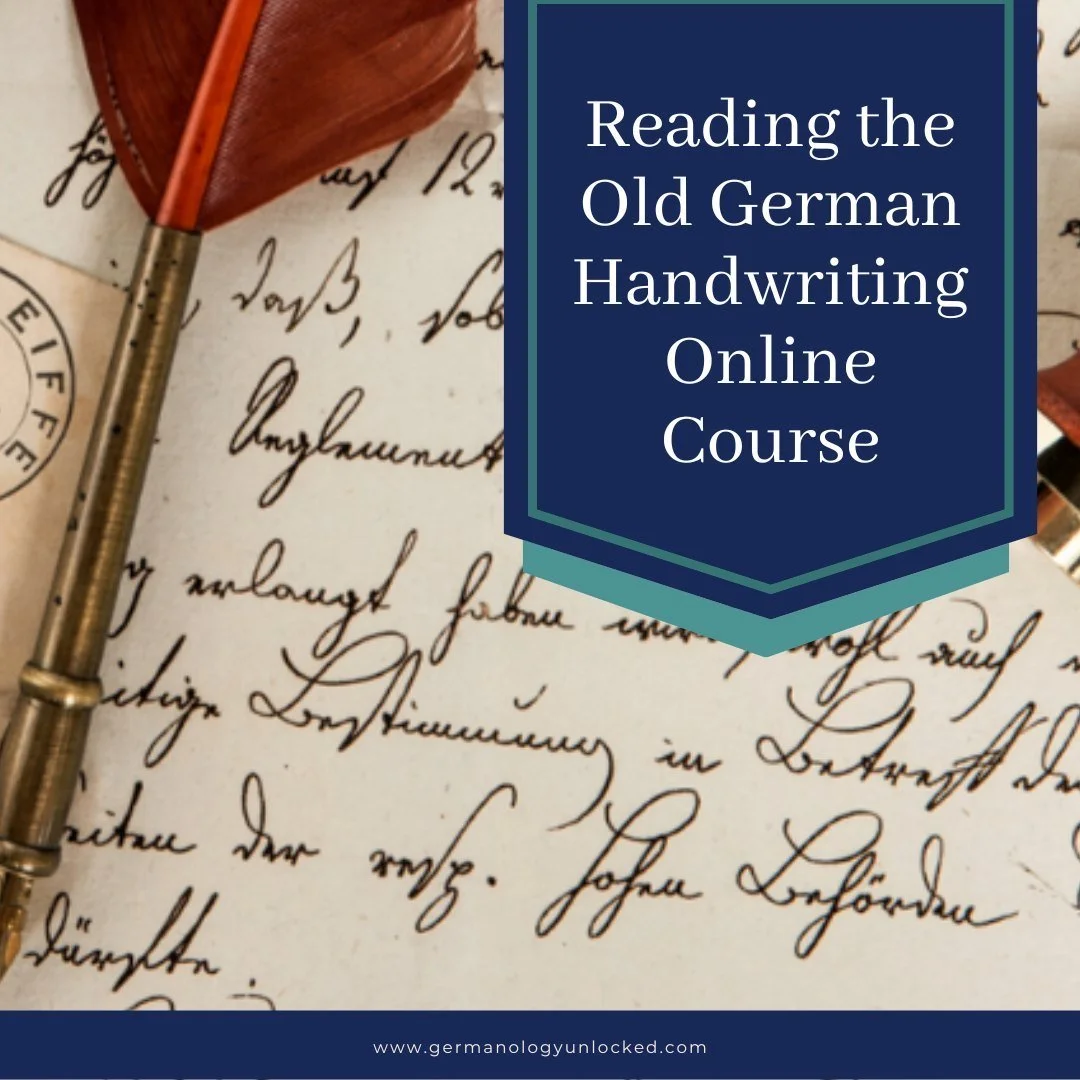 Reading the Old German Handwriting - Review