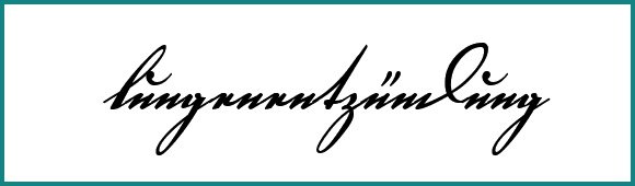 Old German Kurrent Script and German Printed Fraktur