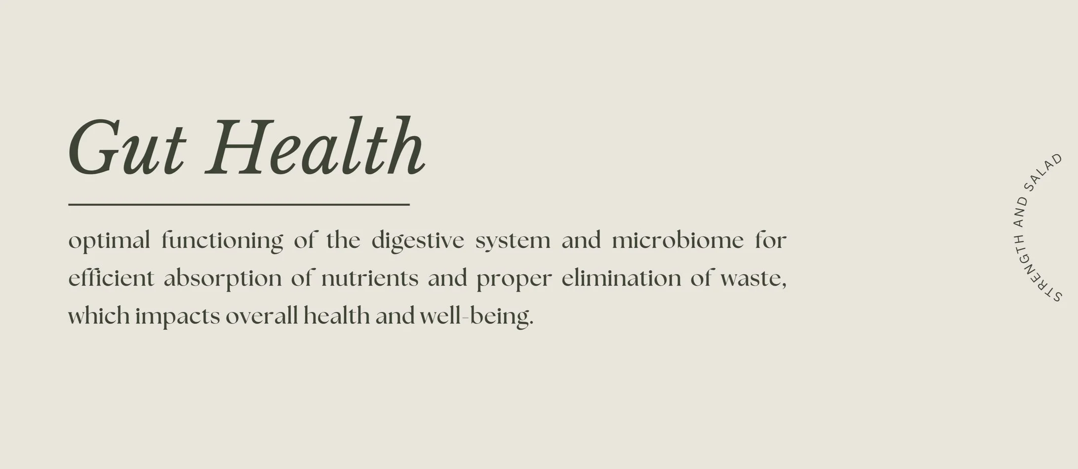 What does gut health actually mean? — Strength and Salad