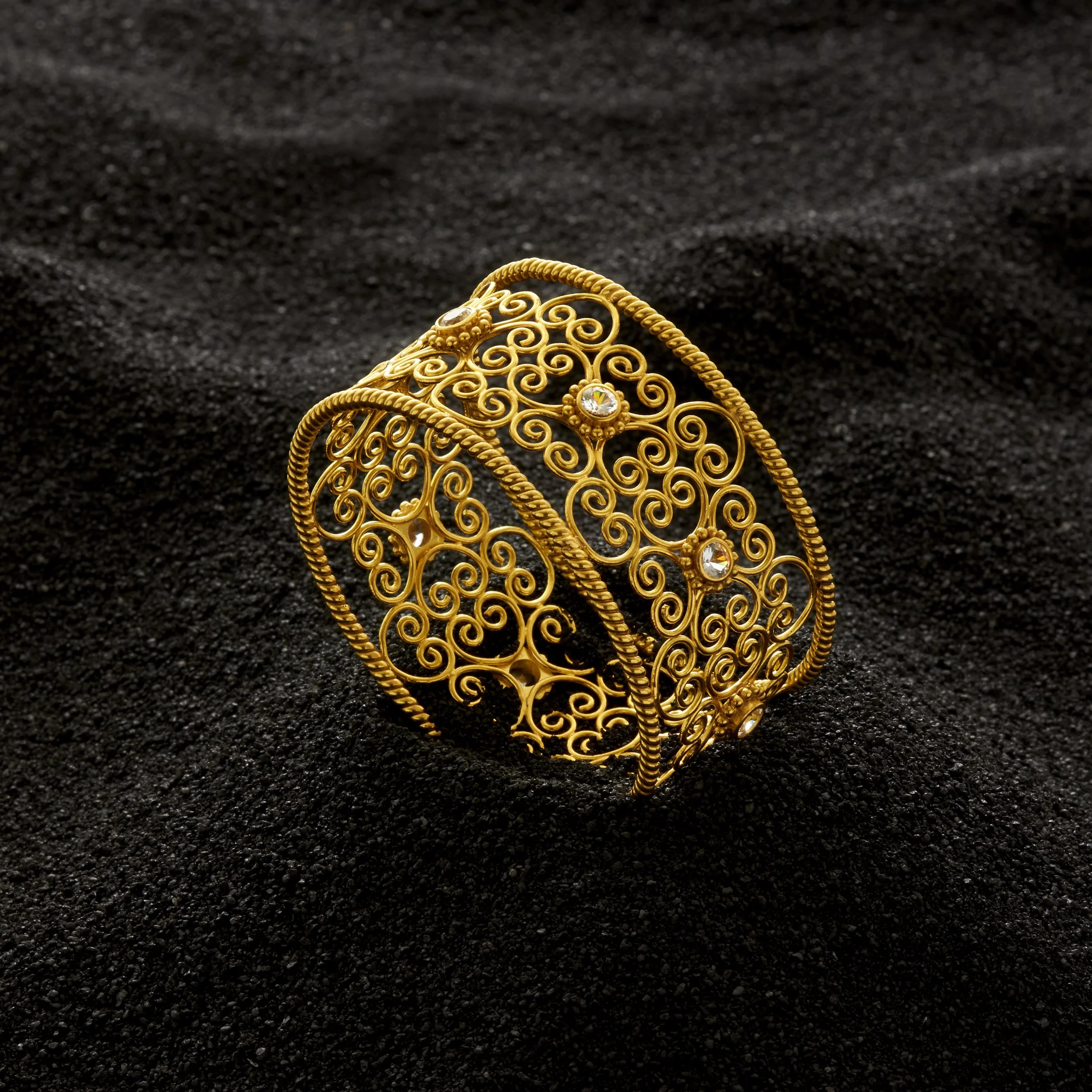 Golden Handcuff — Linda Hoj Designs