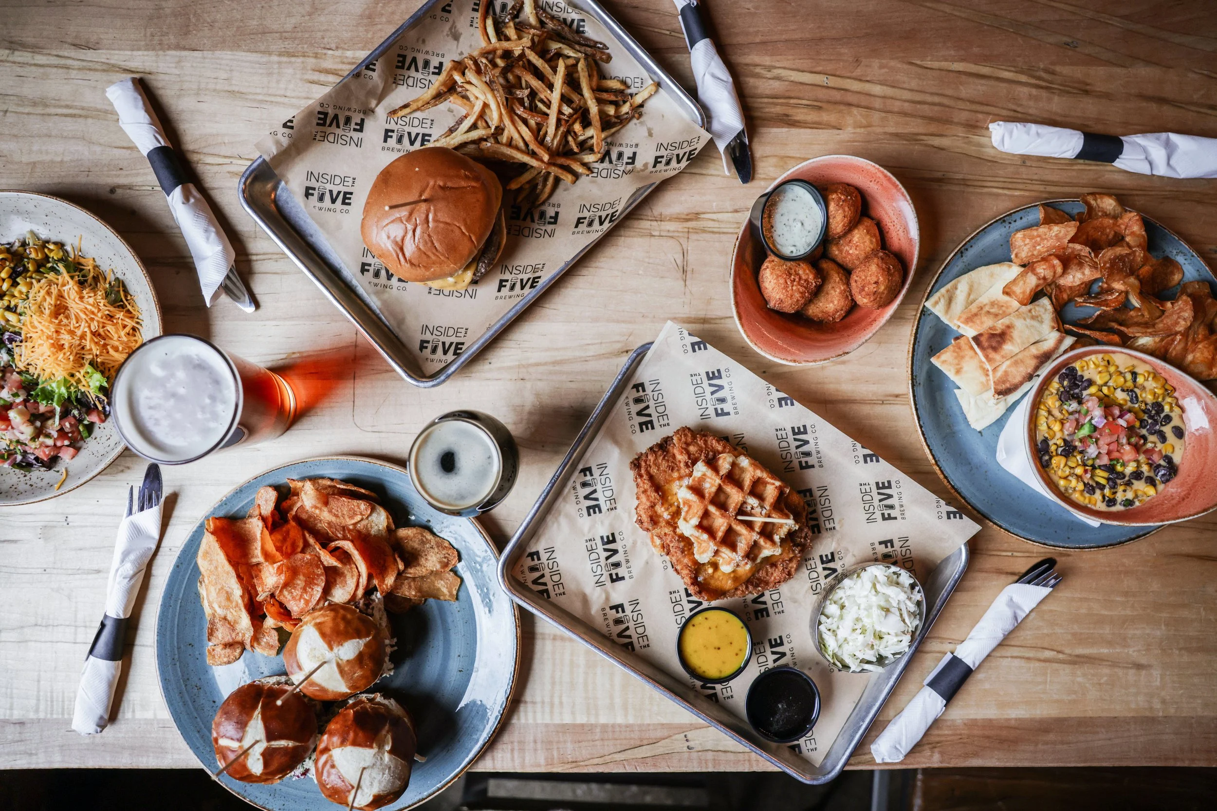 Menu — Inside the Five Brewing Co.