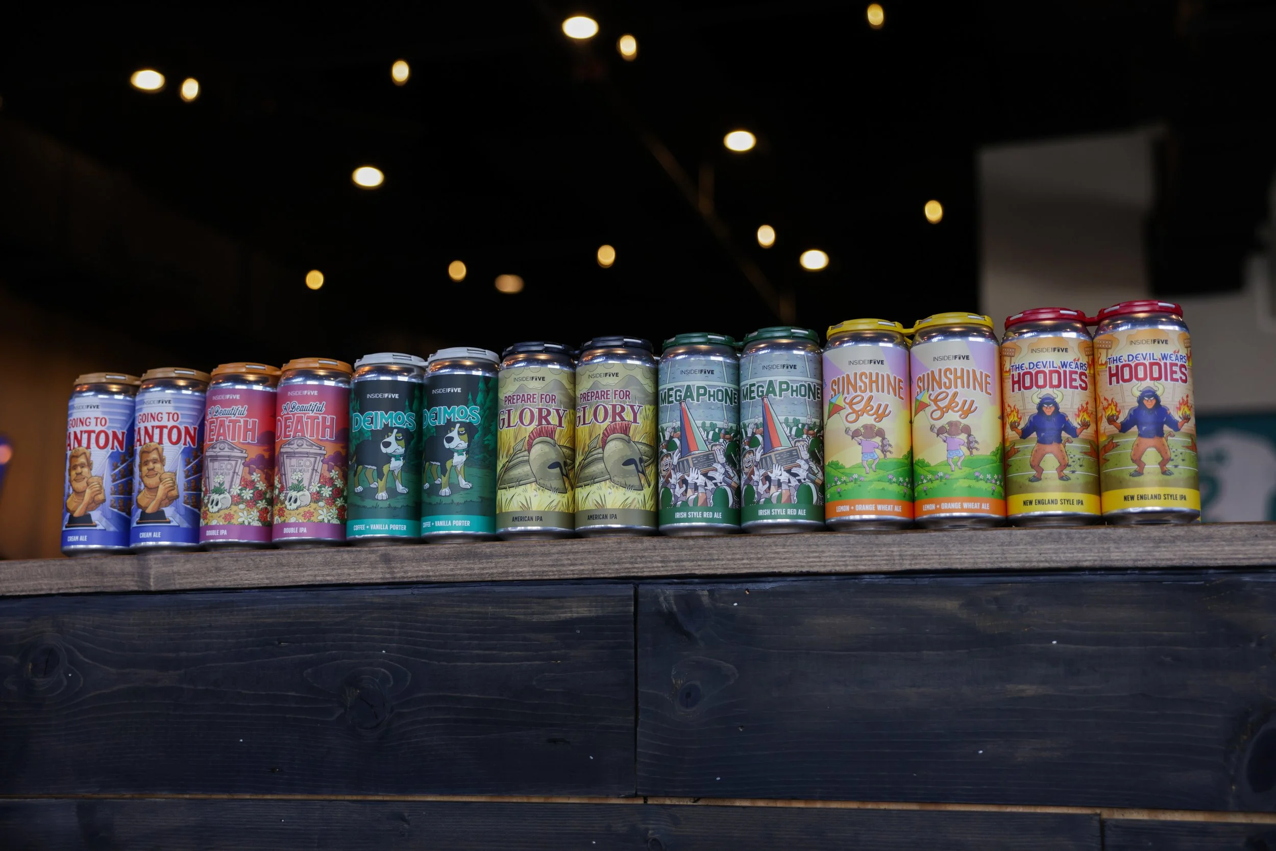 Inside the Five Brewing Co.