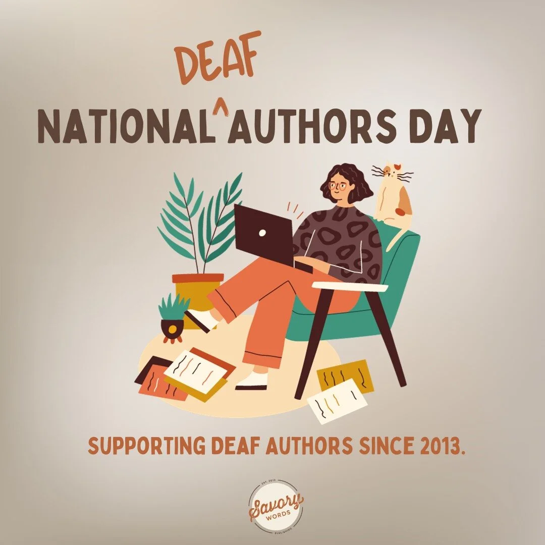 Why is it important to have Deaf authors? — Savory Words Publishing