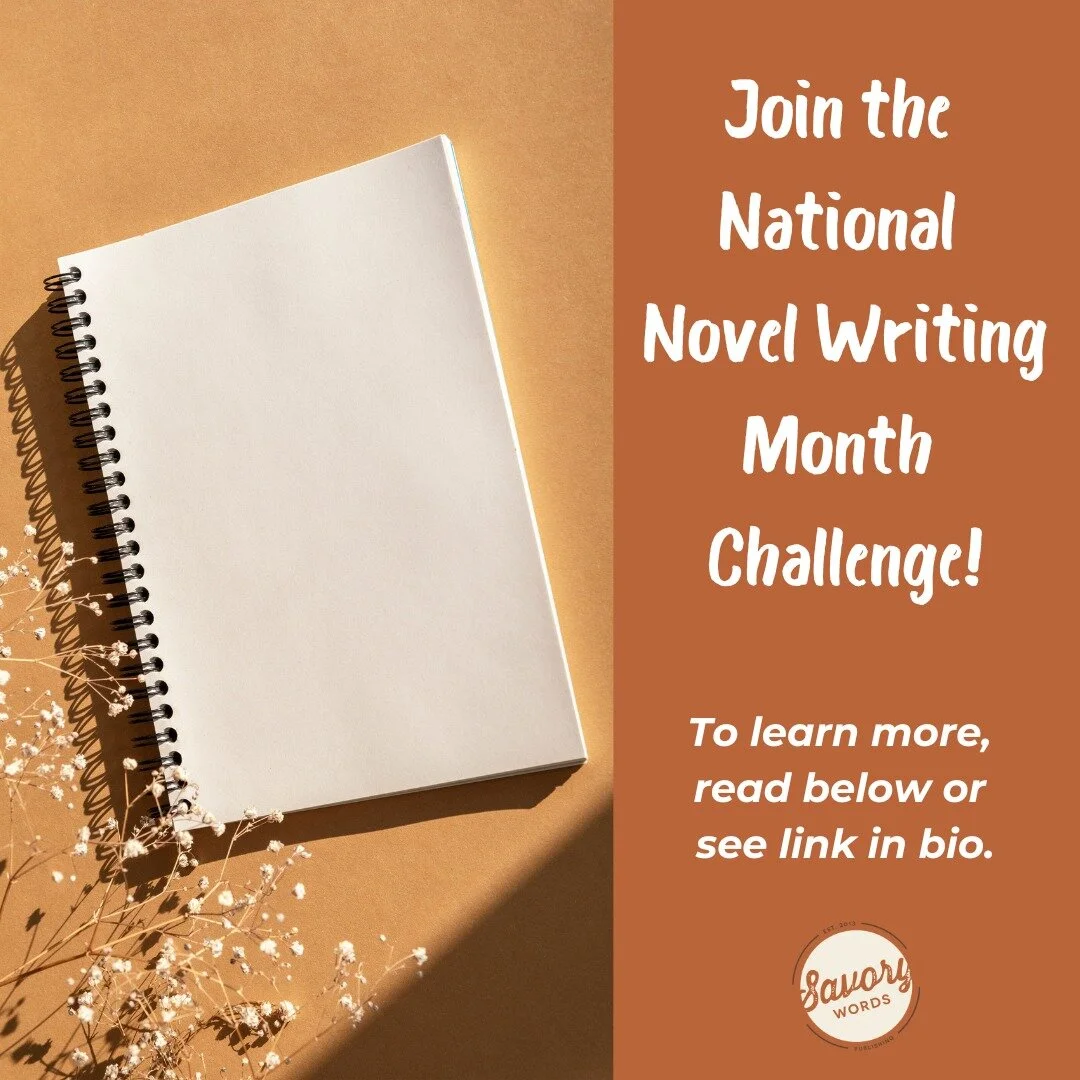 The thrill of a printed book — Savory Words Publishing