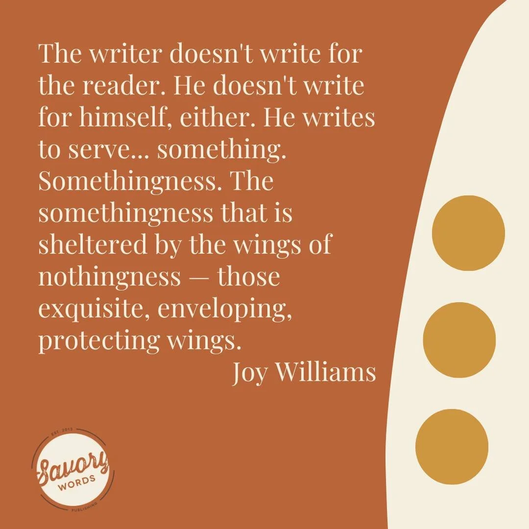 The thrill of a printed book — Savory Words Publishing