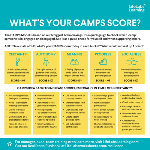 What's your CAMPS Score? Diagnose and fuel team engagement. | Blog ...