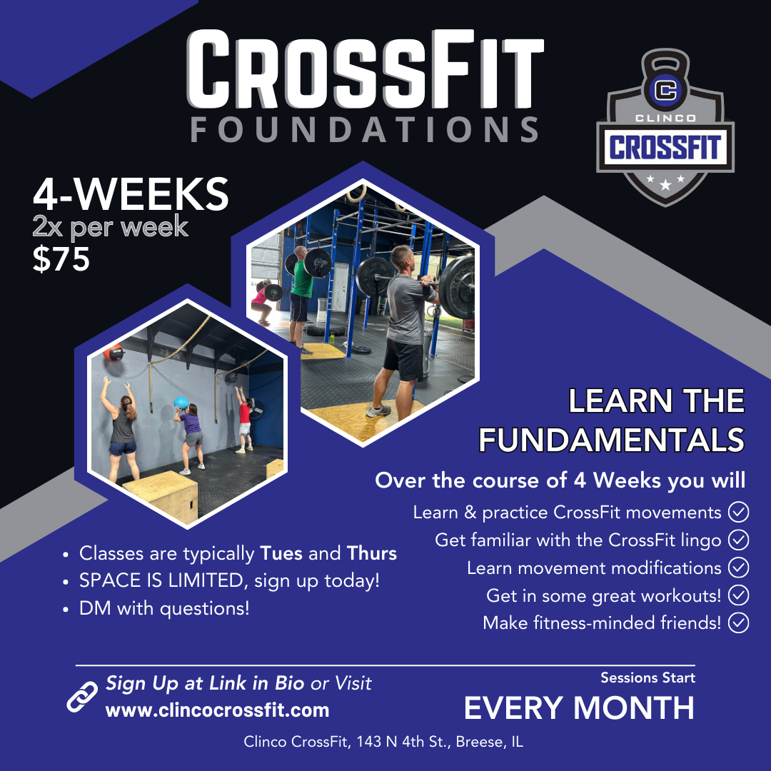 Clinco CrossFit Classes Offered — Clinco Fitness & Athletic Club