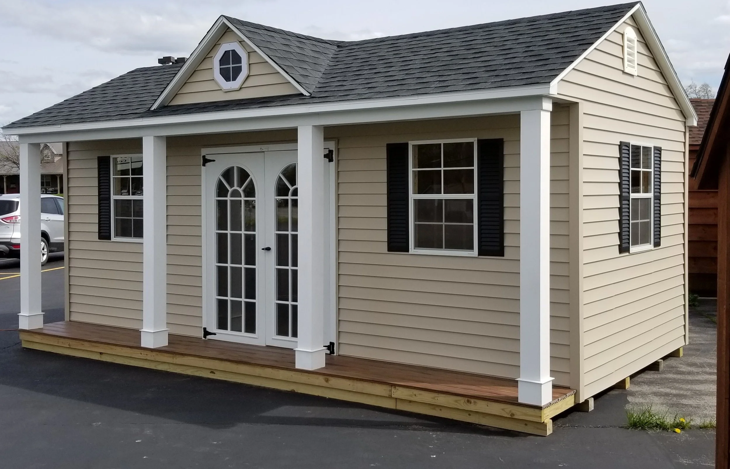 A pool house can be a lovely addition to your backyard for storing pool ...