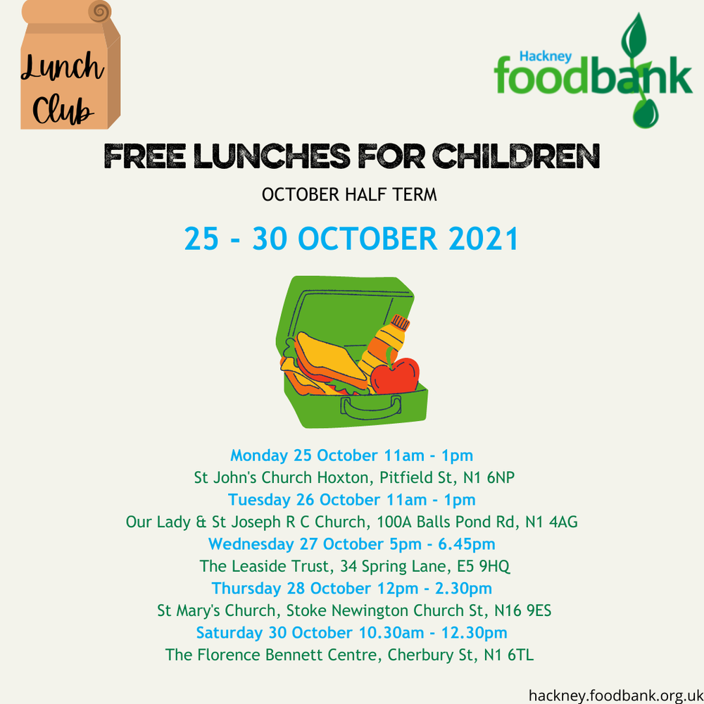October Lunch Club - Free packed lunches for children this half term ...