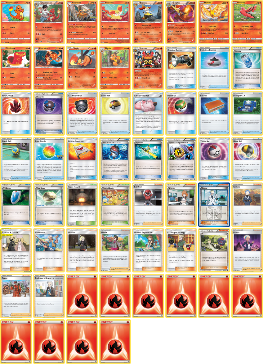 Burn Heal Pokemon Card