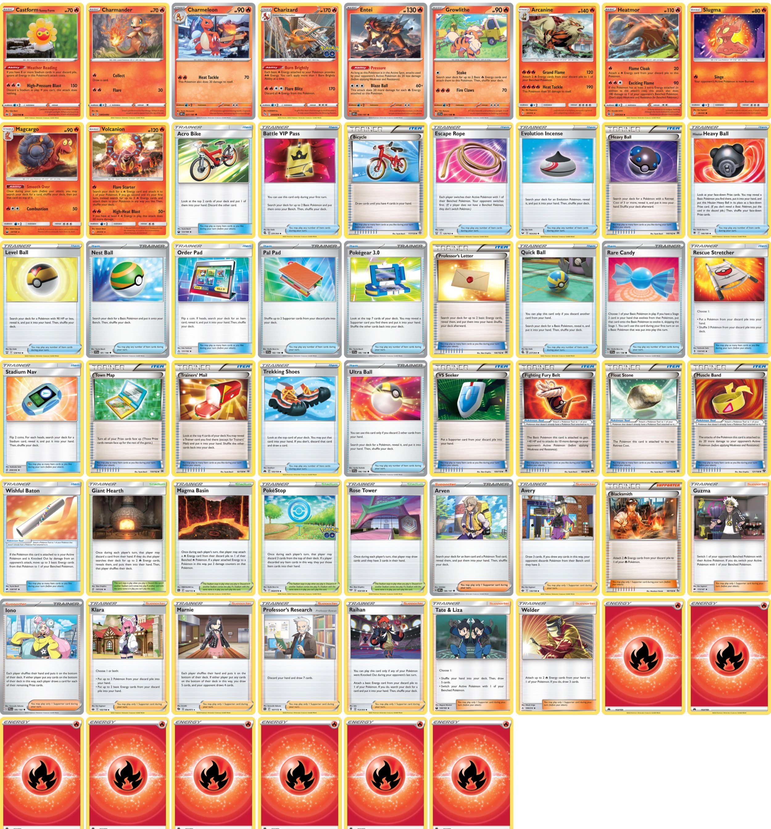 Burn Heal Pokemon Card
