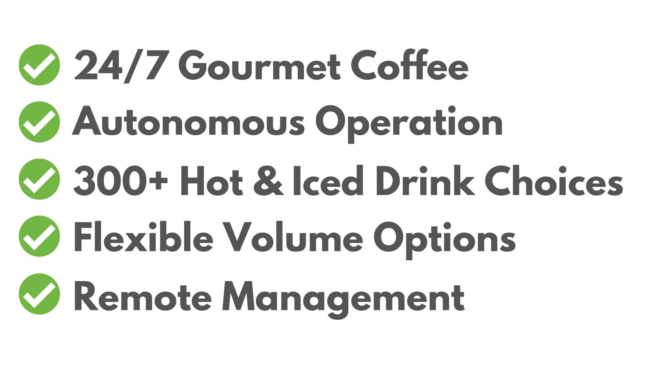 intelliCAFE / Unattended Retail Coffee Kiosk / Self Service Coffee Shop