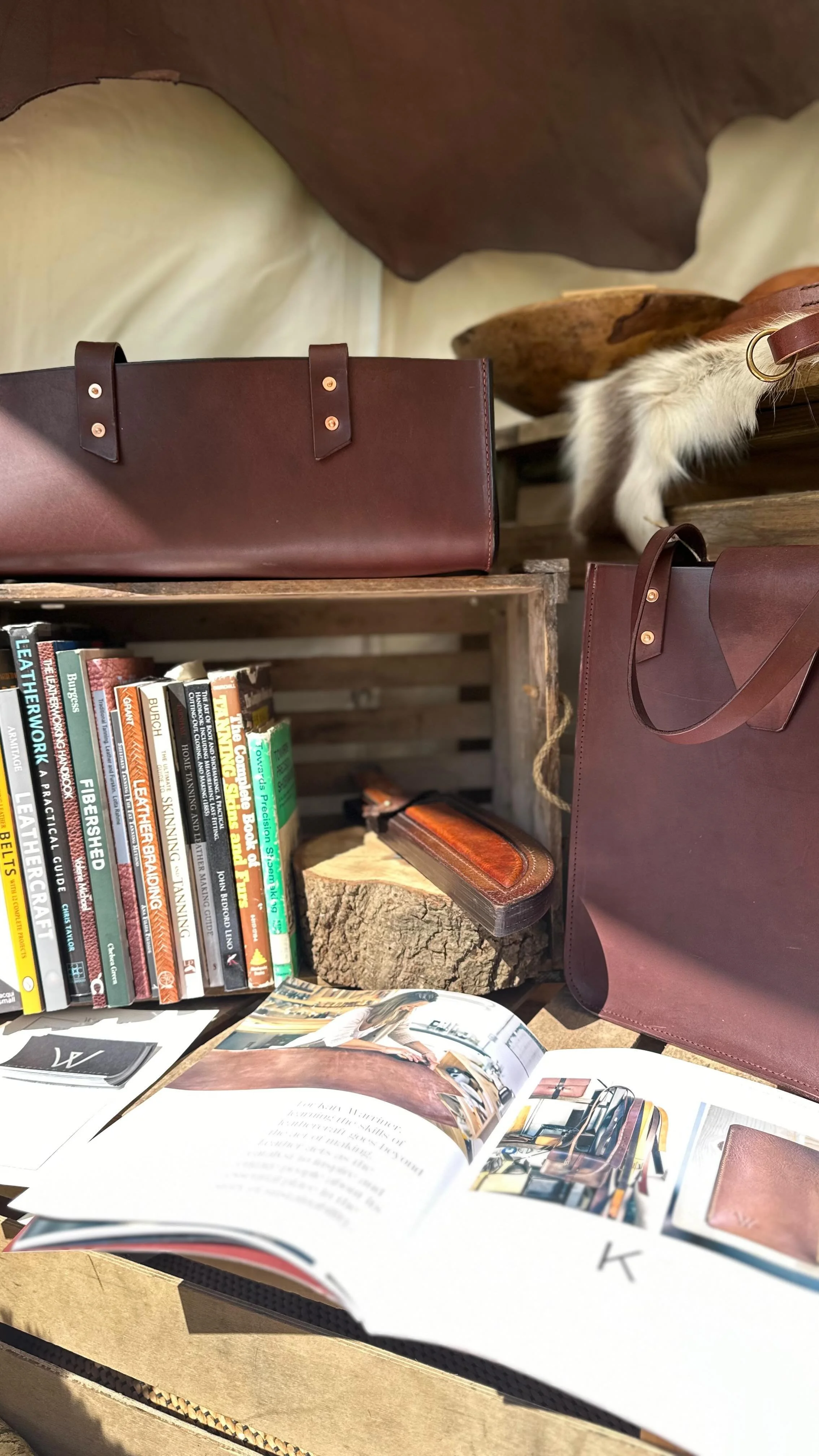 Shop responsible leatherwork | Handmade in the UK