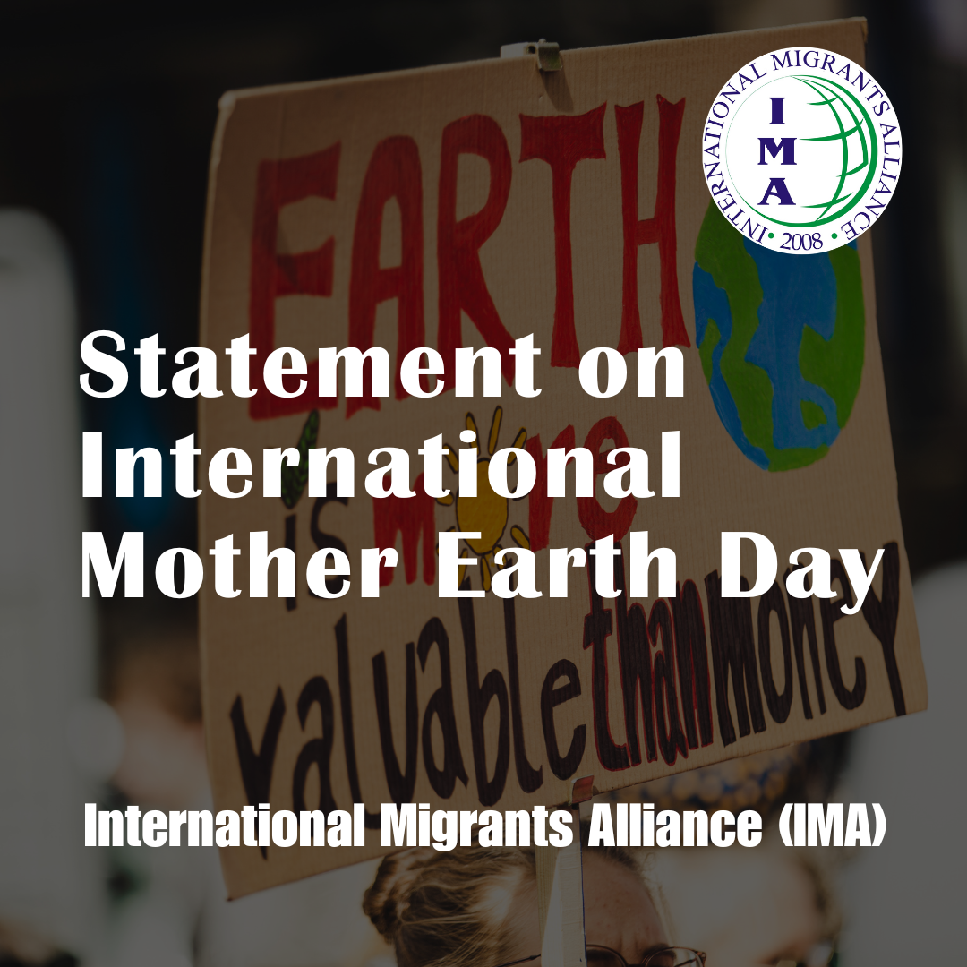 International Migrants Alliance (IMA) — International Migrants Alliance