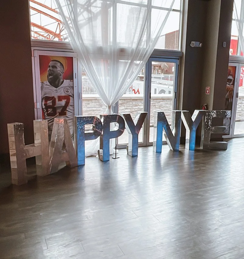 Yours Truly Event Rentals — Disco Letter Rentals for Weddings & Events ...