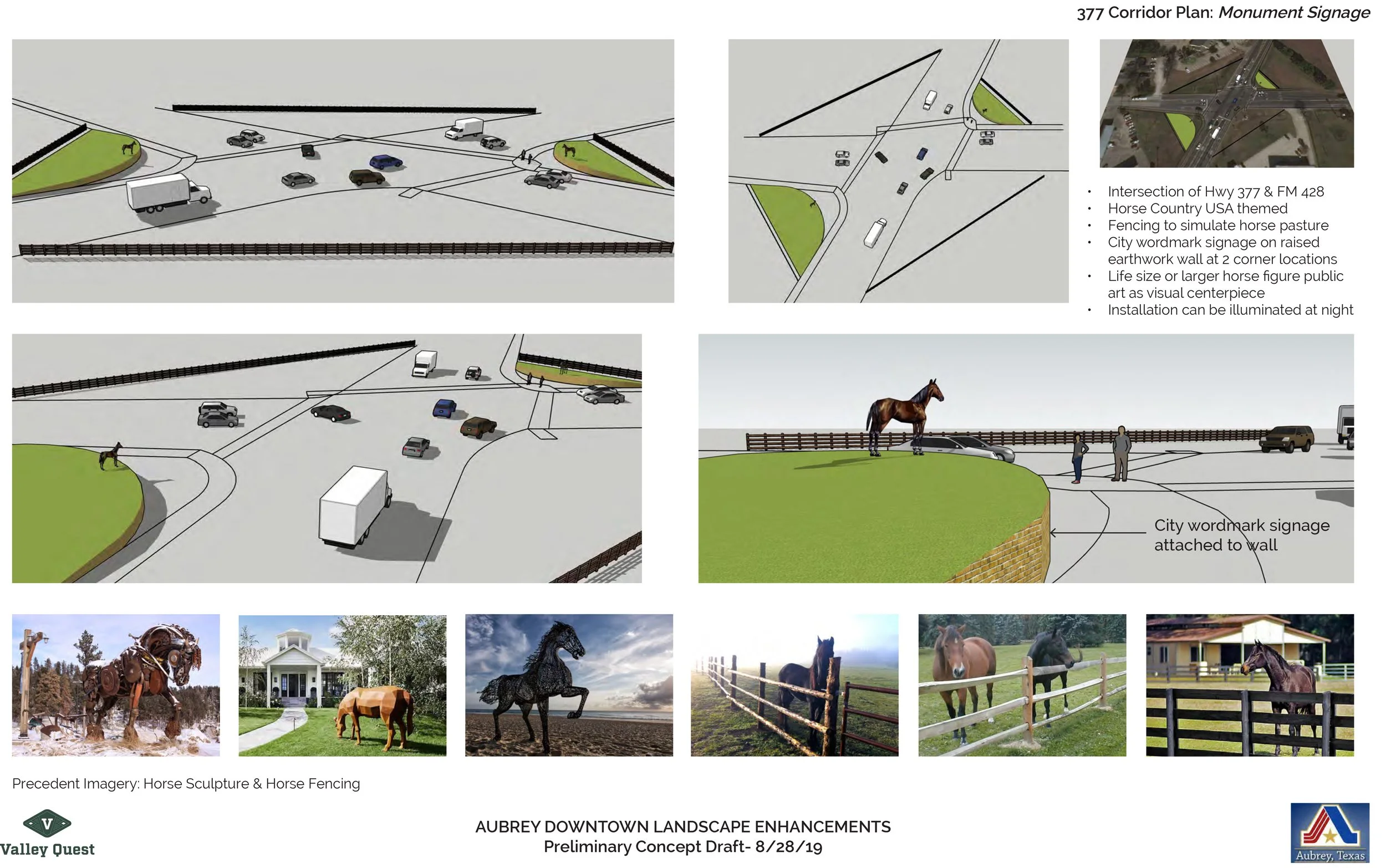 Aubrey Downtown Master Plan — Valley Quest Design | Landscape Architecture