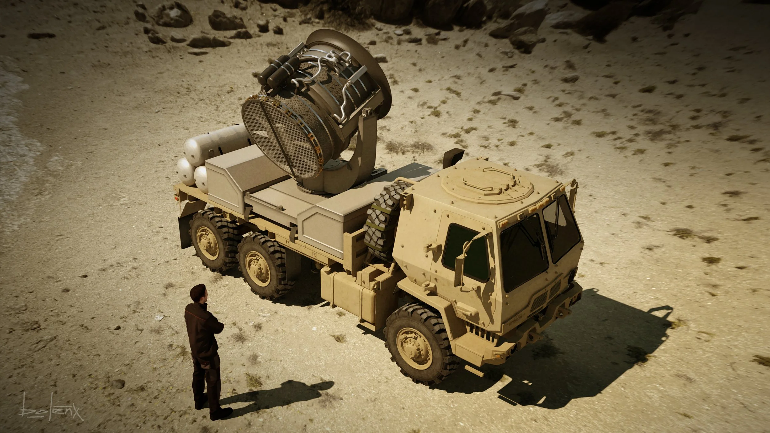 concept illustration — boʊlɛnbɔ