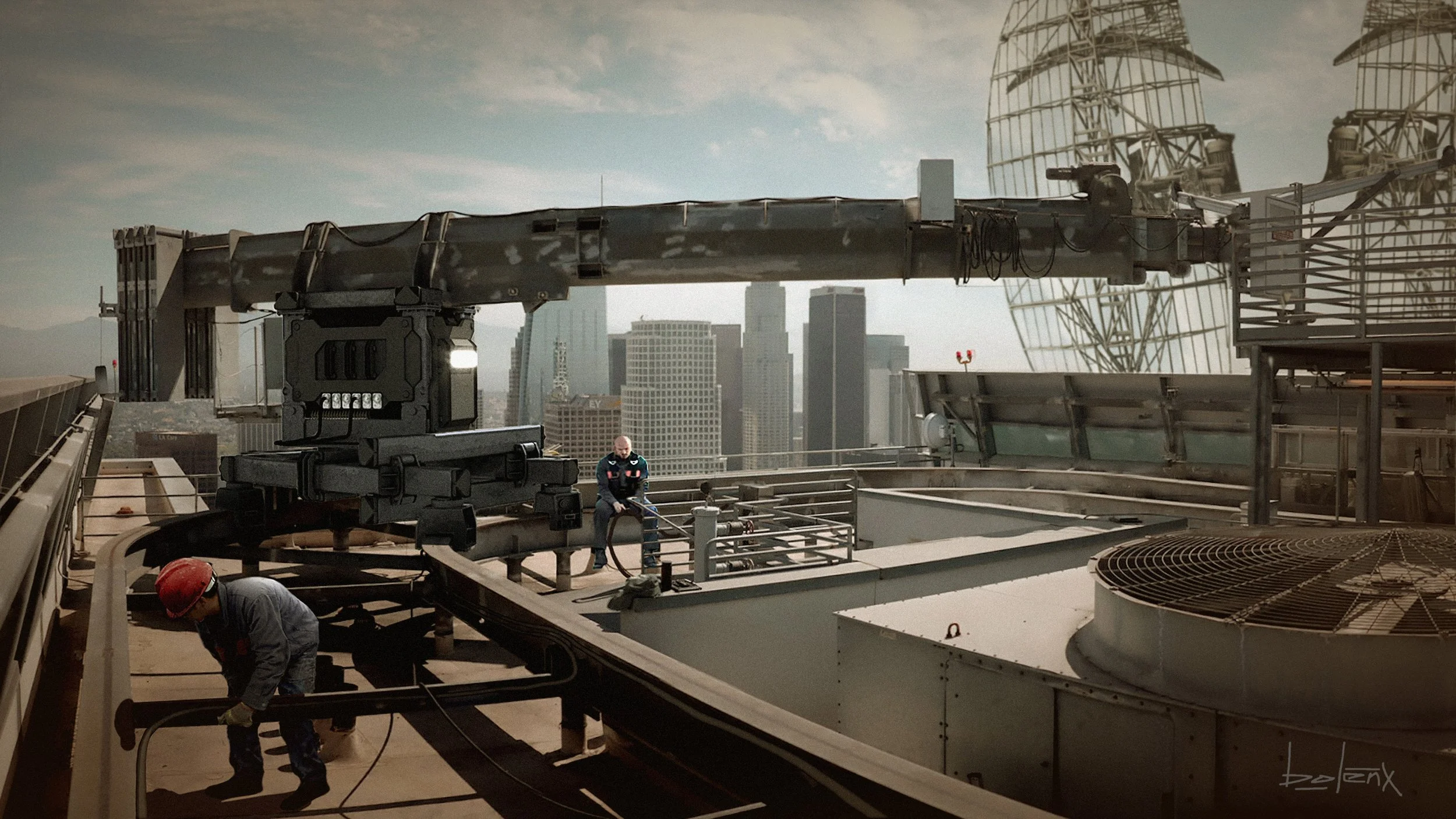 concept illustration — boʊlɛnbɔ