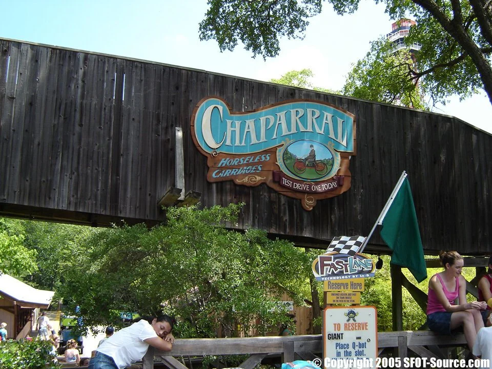 Chaparral Antique Cars Ride | Six Flags Over Texas