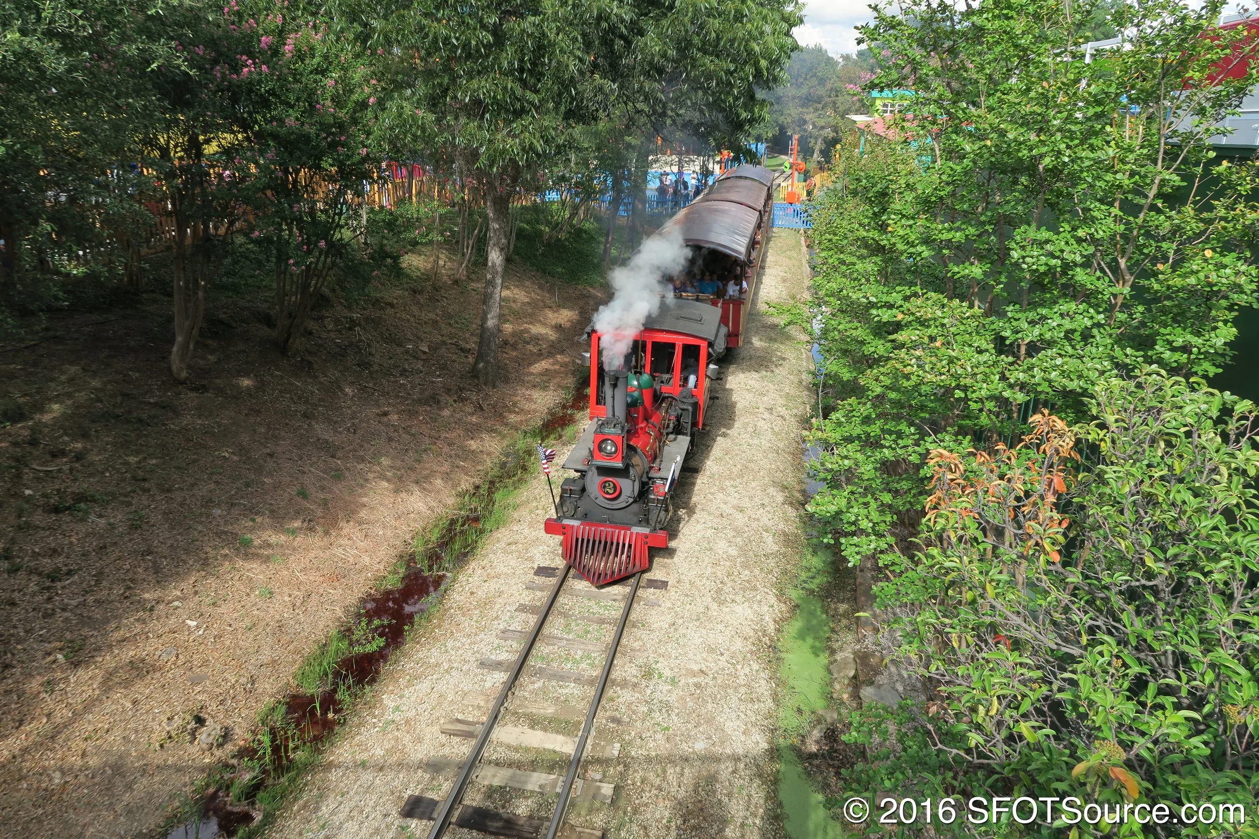 Boomtown Depot, Six Flags Railroad | Six Flags Over Texas