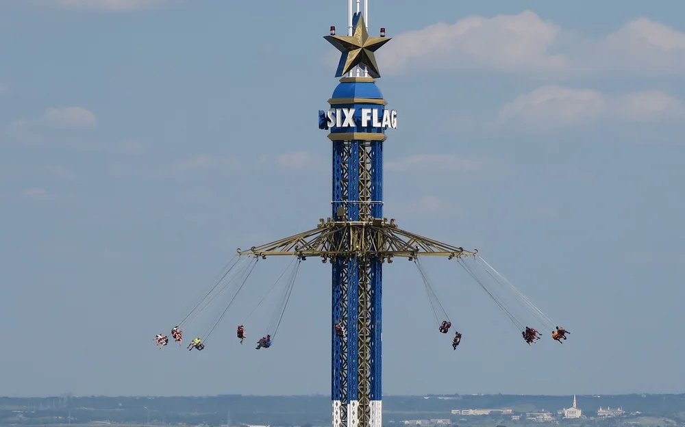 Texas SkyScreamer Thrill Ride | Six Flags Over Texas - SFOT Source