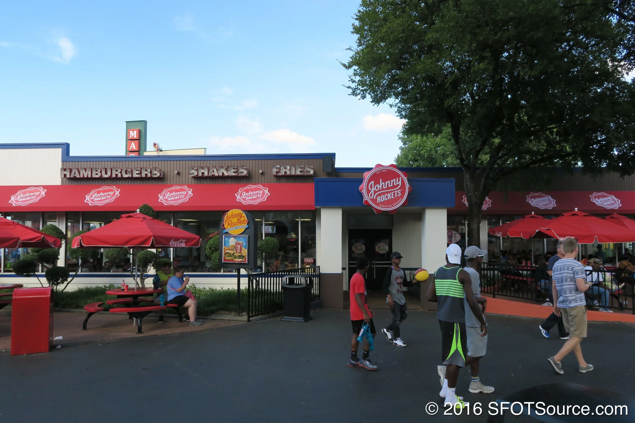 Johnny Rockets | Six Flags Over Texas — SFOT Source