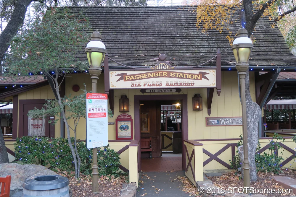 Texas Depot, Six Flags Railroad | Six Flags Over Texas