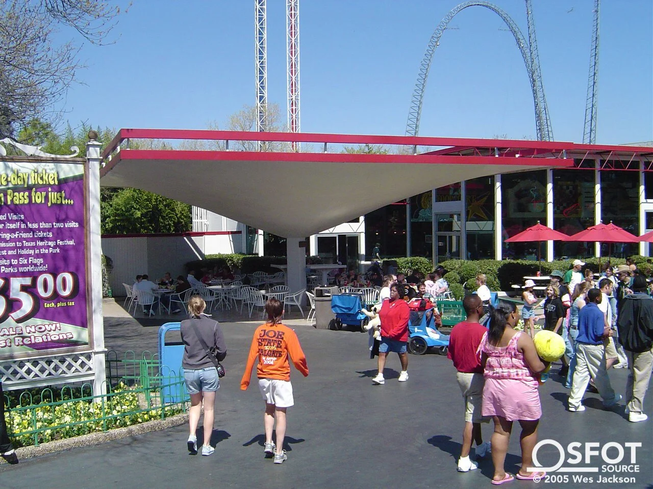 All American Cafe | Six Flags Over Texas — SFOT Source