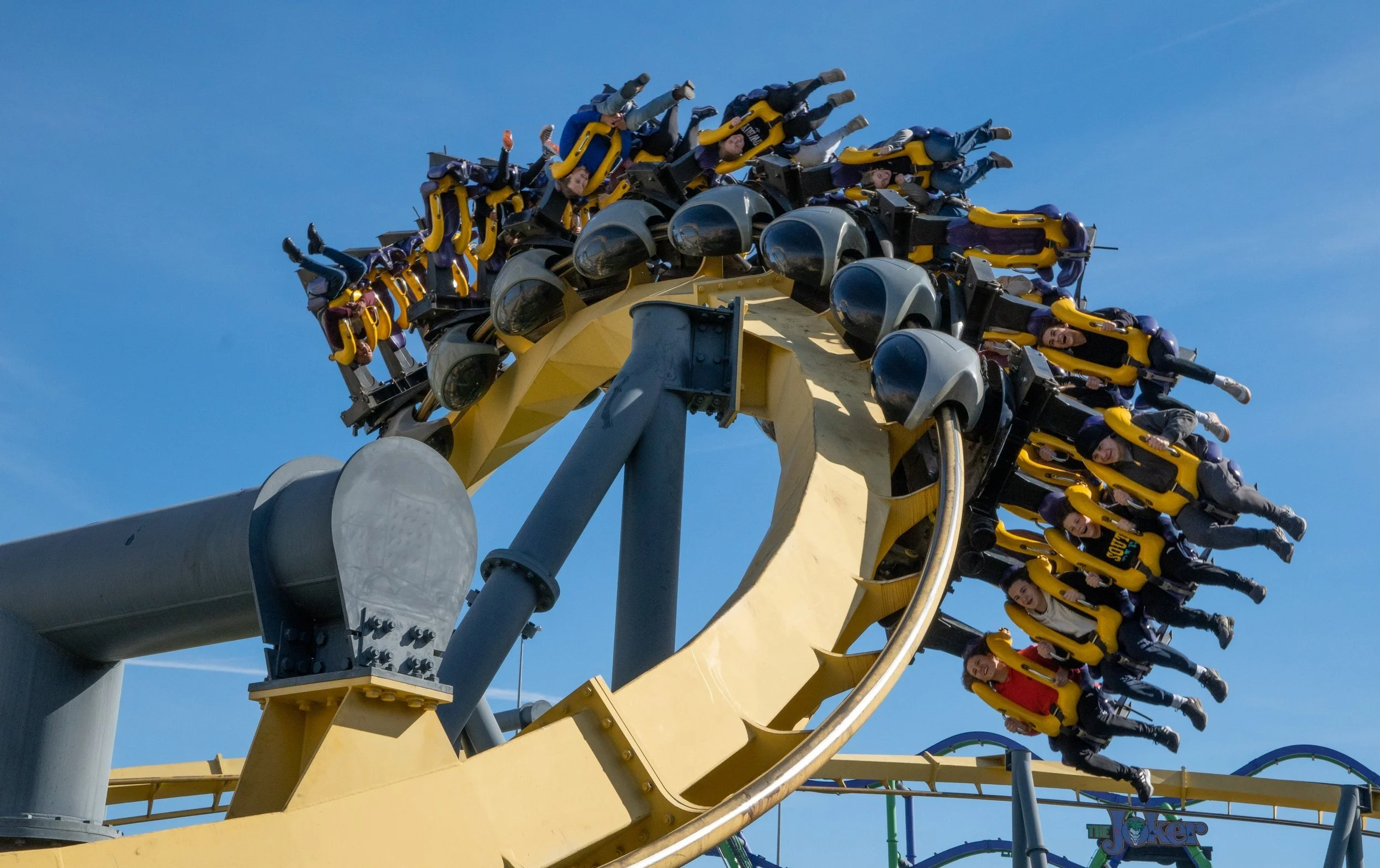 Batman: The Ride Roller Coaster | Six Flags Over Texas - SFOT Source