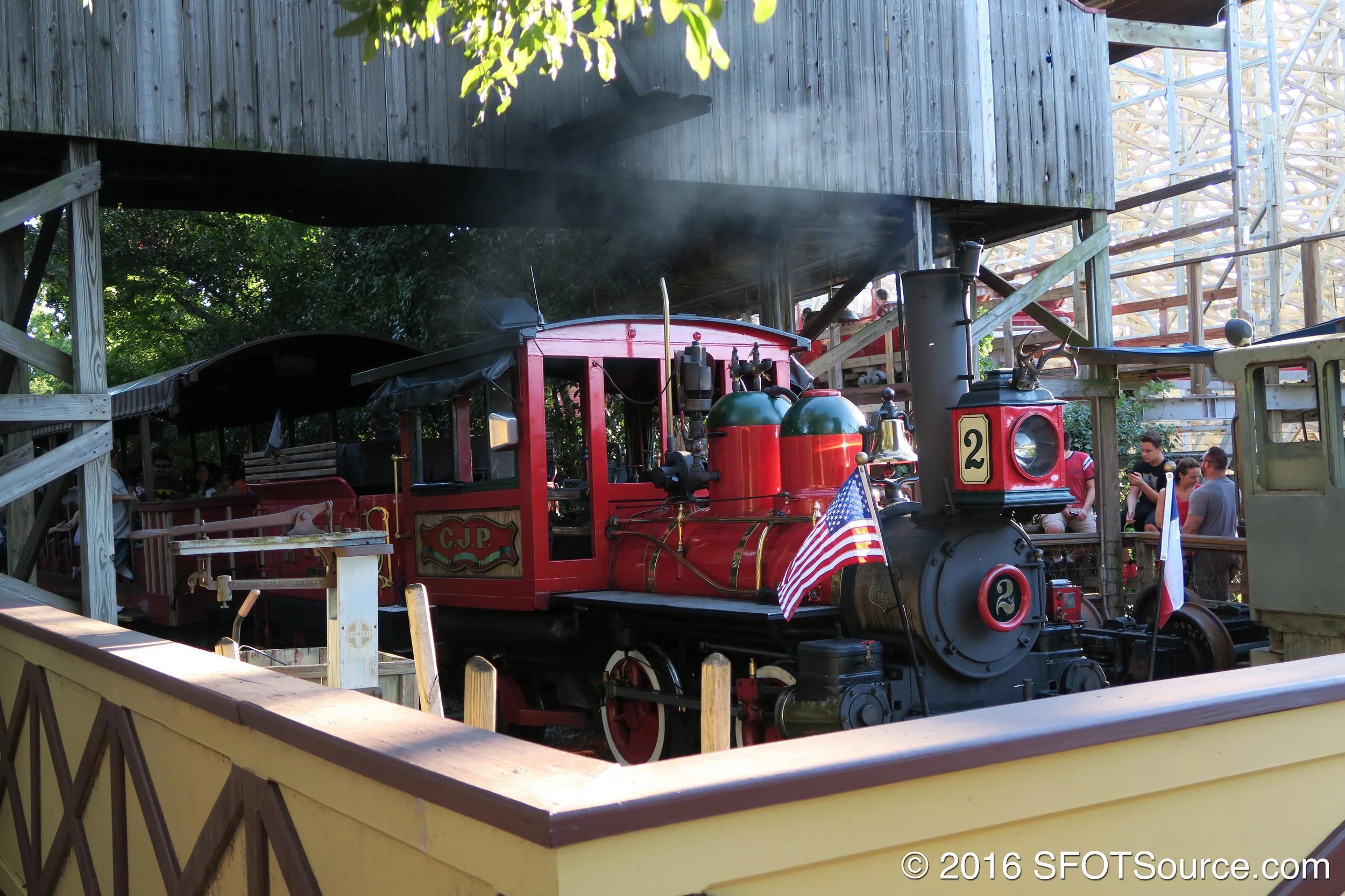 Texas Depot, Six Flags Railroad | Six Flags Over Texas