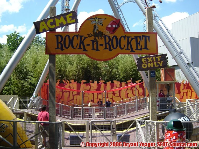 ACME Rock-n-Rocket Thrill Ride | Six Flags Over Texas