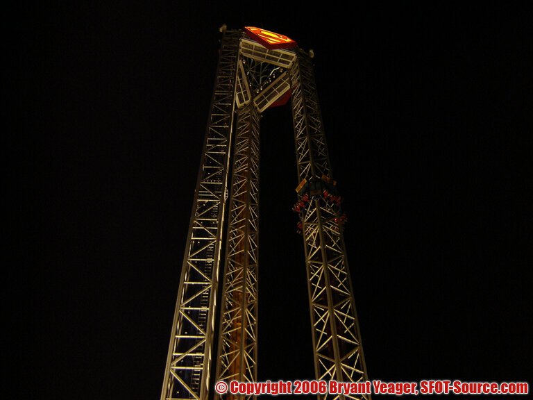 Superman: Tower of Power | Six Flags Over Texas — SFOT Source