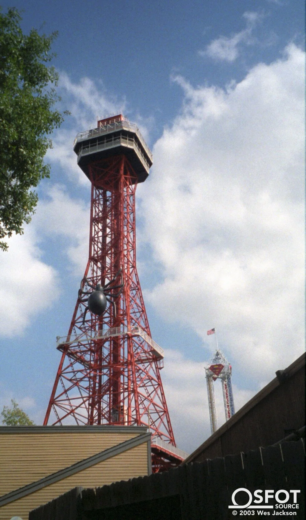 Oil Derrick | Six Flags Over Texas — SFOT Source