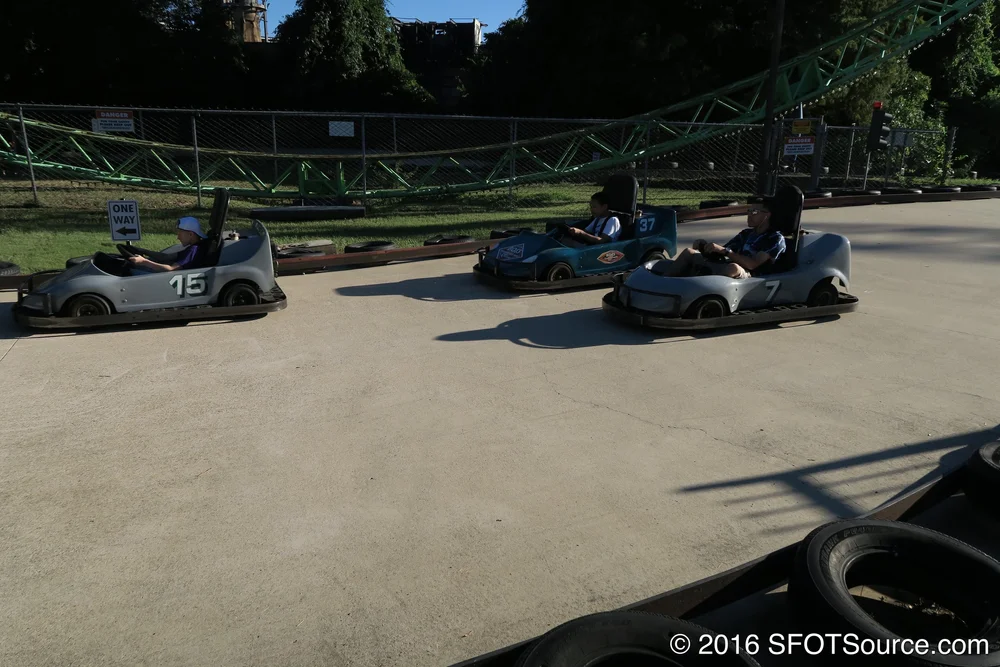 Six Flags Speedway Go-Carts Ride | Six Flags Over Texas