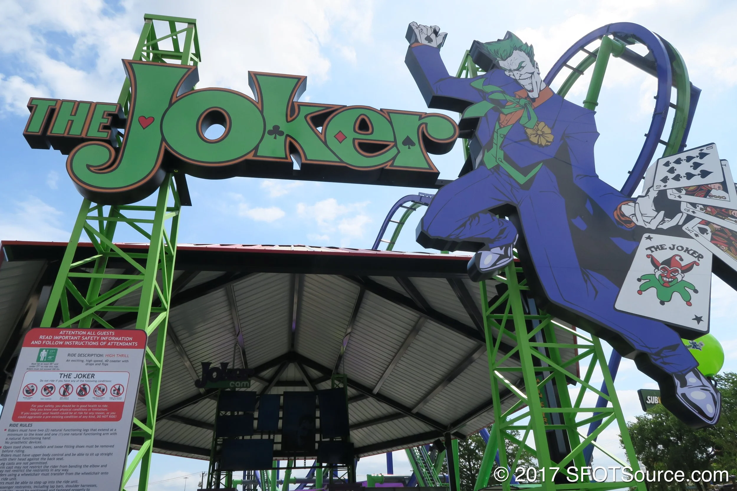 The Joker | Six Flags Over Texas — SFOT Source