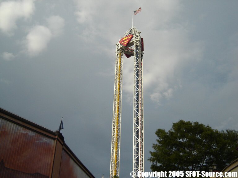 Superman: Tower of Power | Six Flags Over Texas — SFOT Source