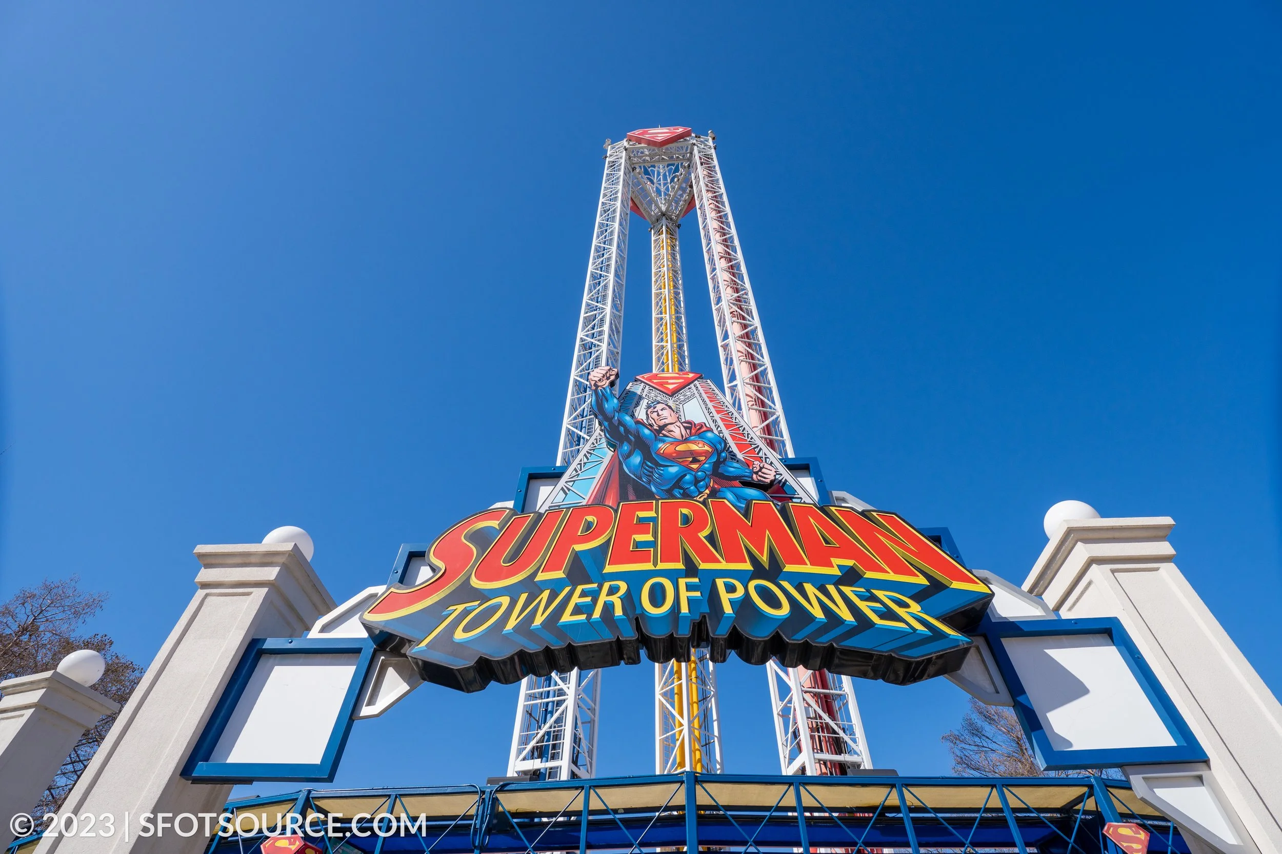 Superman: Tower of Power Thrill Ride | Six Flags Over Texas