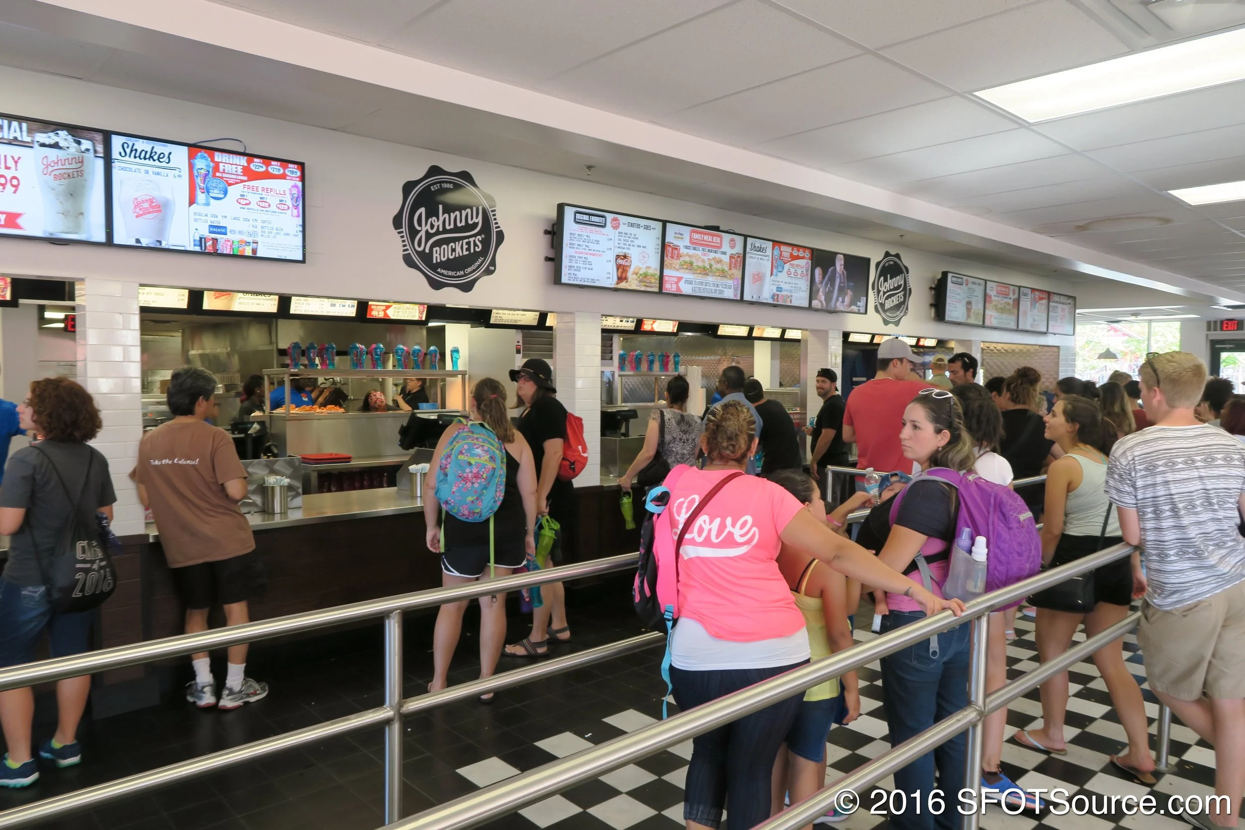 Johnny Rockets | Six Flags Over Texas