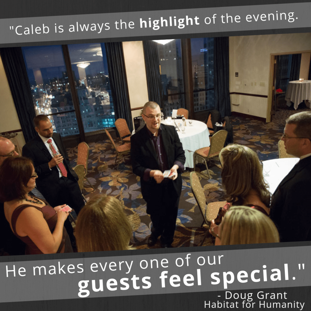 Reviews — Caleb Wiles, Indianapolis Magician