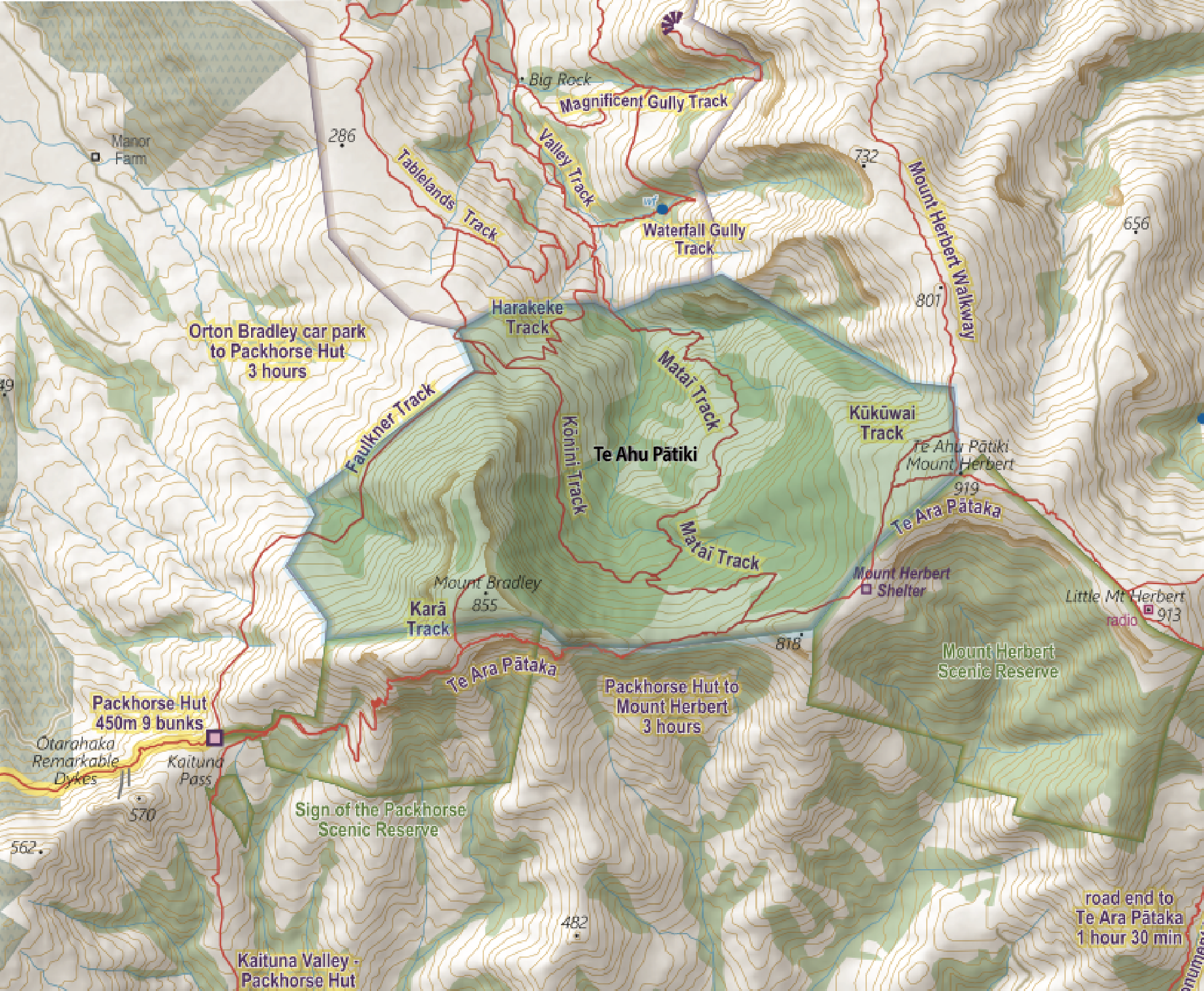 Maps & Location — Te Ahu Pātiki Charitable Trust