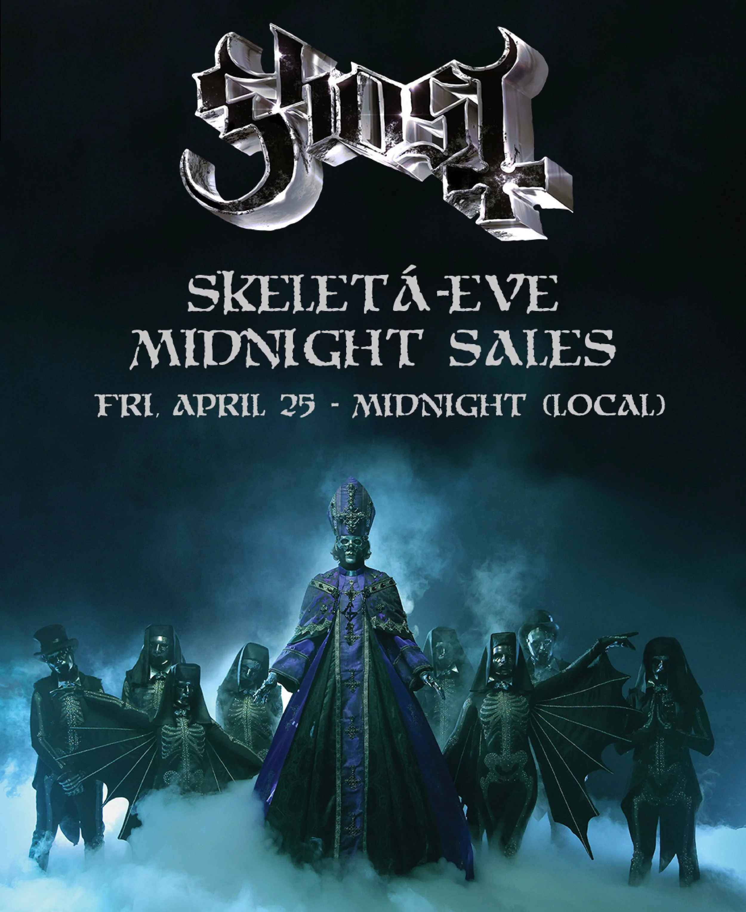 Ghost “Skeleta” Midnight Release — Grantski Records