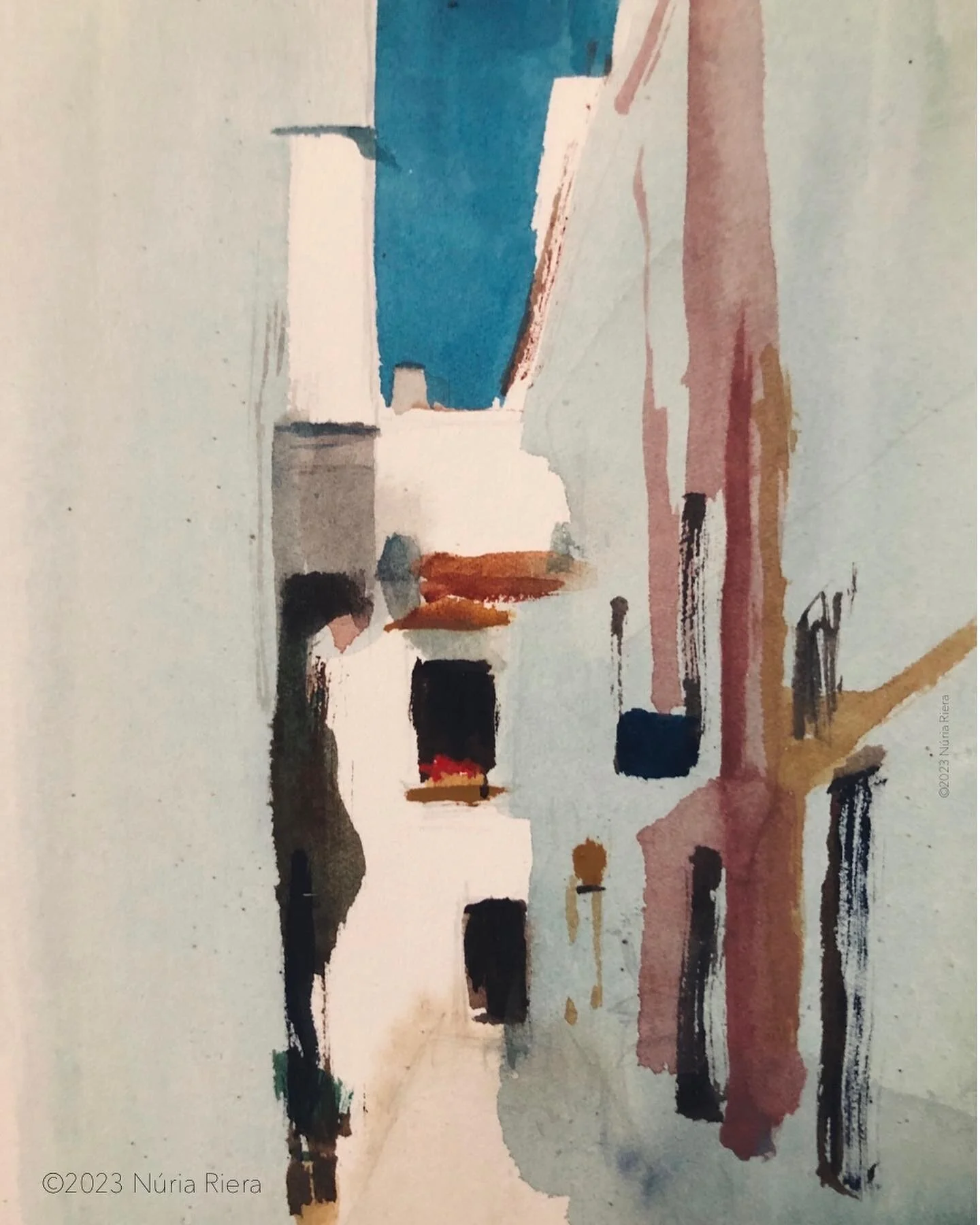 Núria Riera - Acuarela - Watercolour - 水彩画