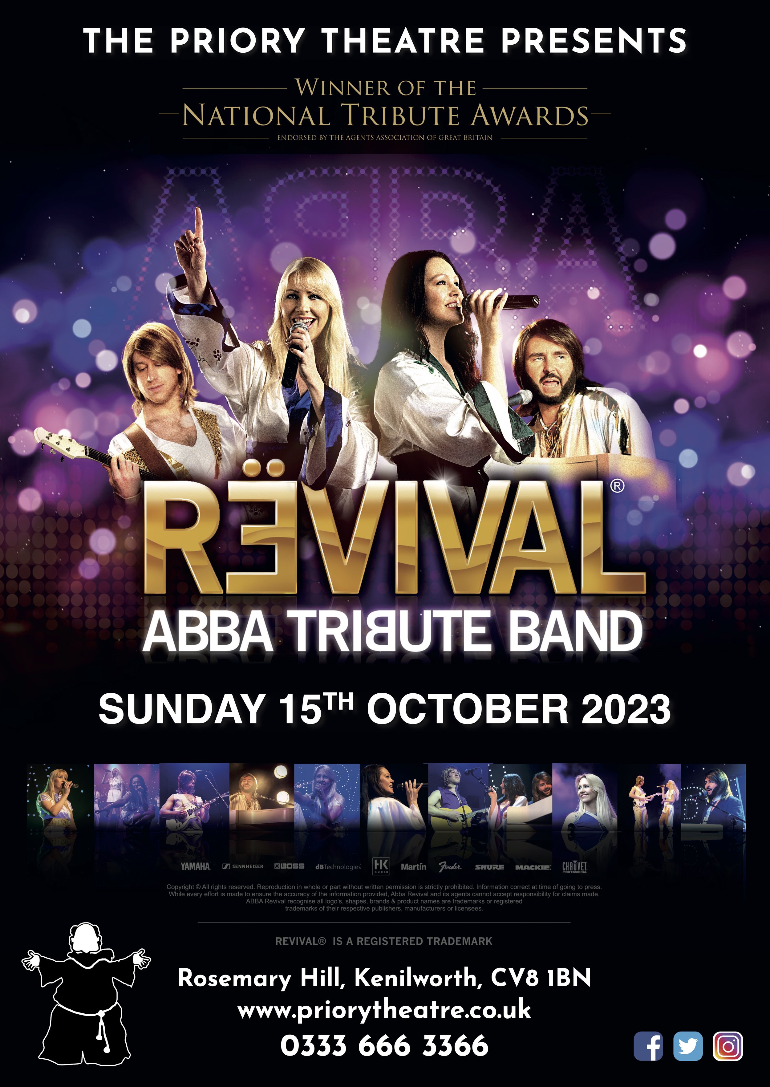 REVIVAL: The Tribute to ABBA — Priory Theatre