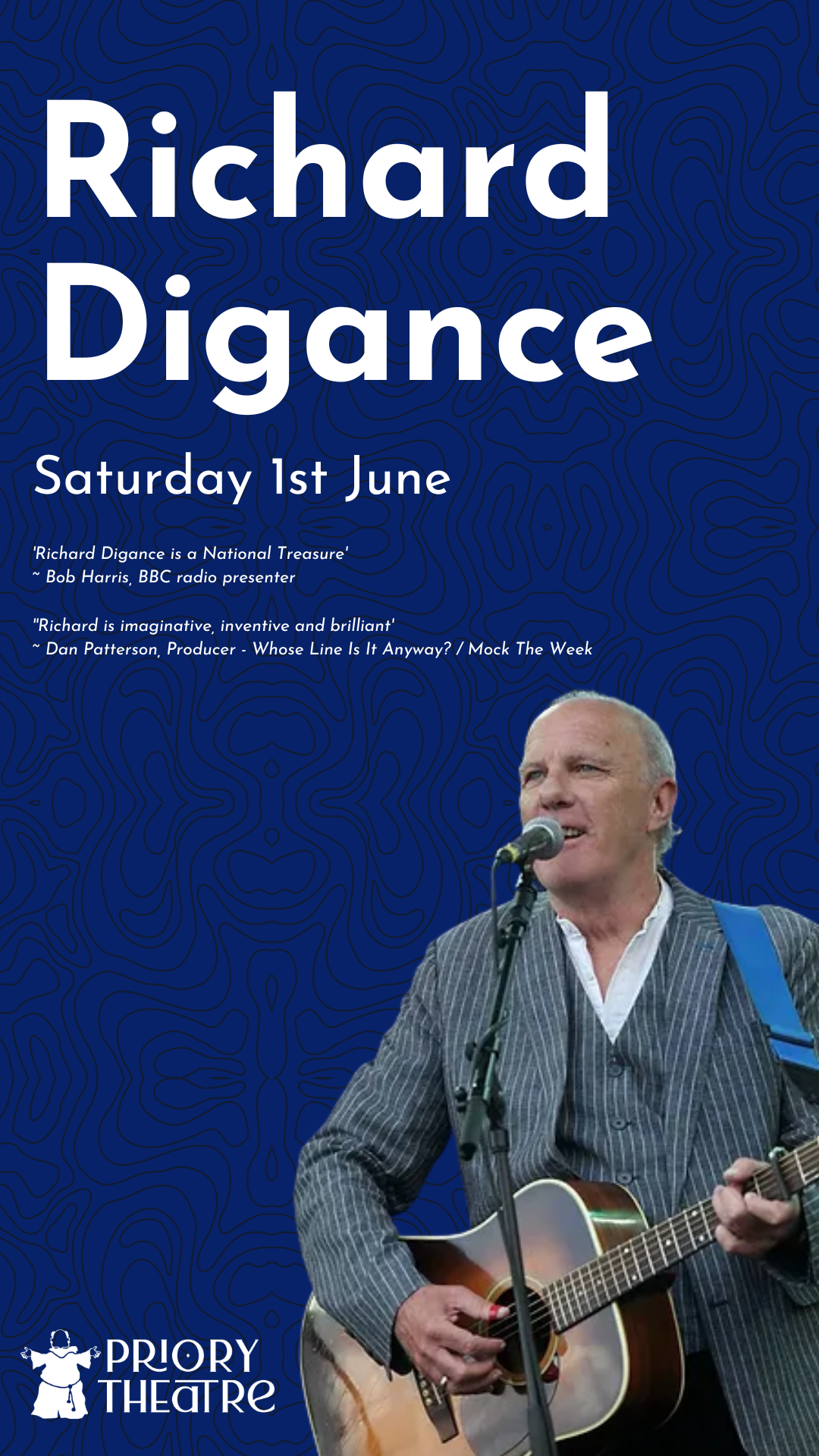 Richard Digance — Priory Theatre