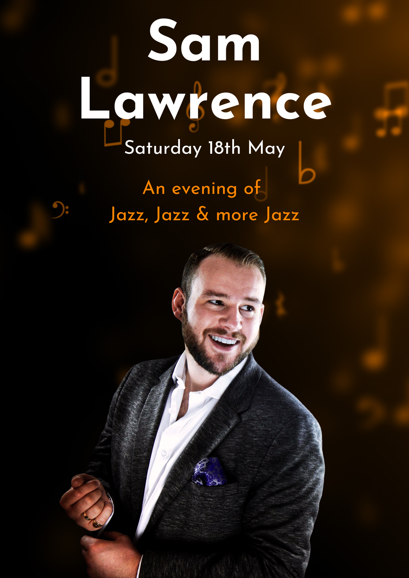 Sam Lawrence: An evening of Jazz & Swing — Priory Theatre