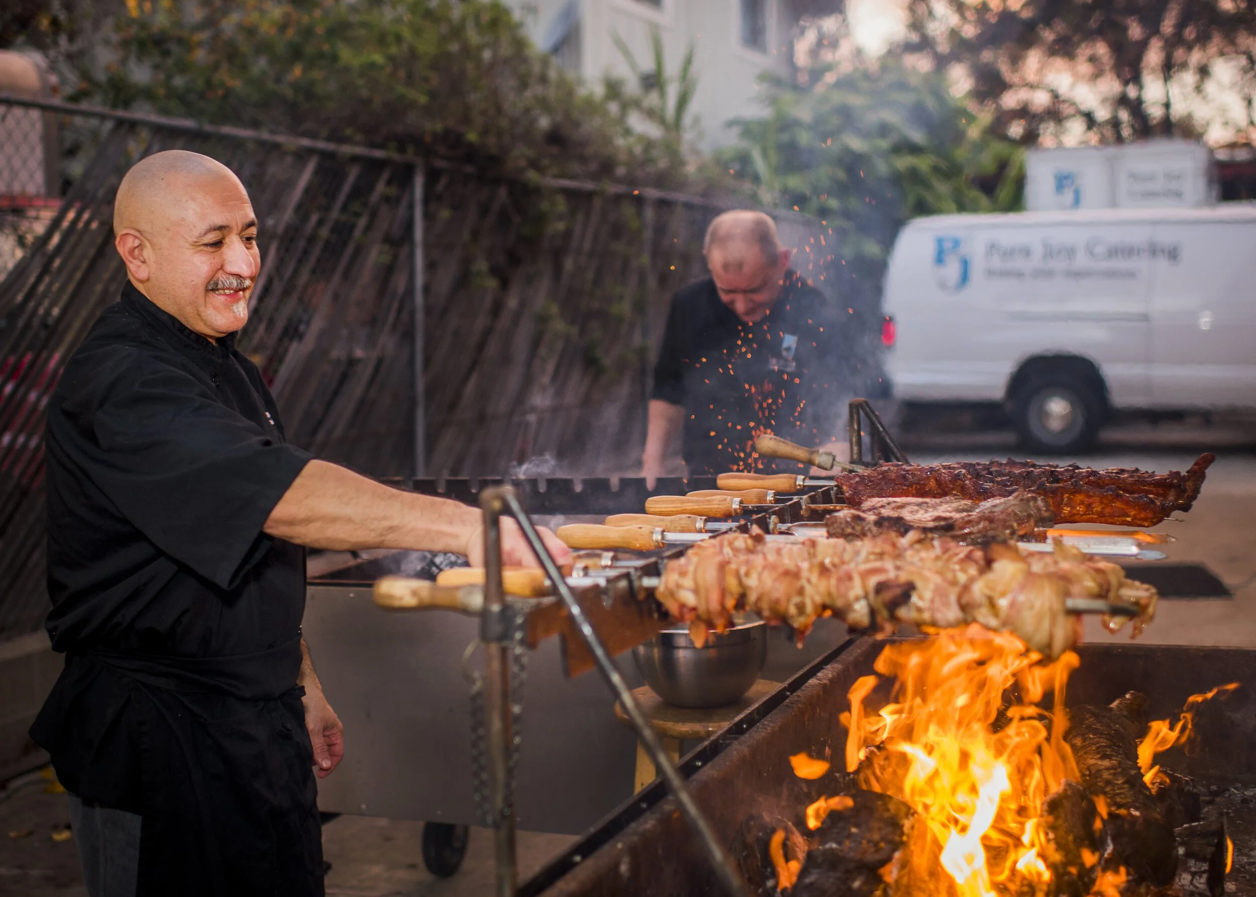 Tasty Tuesday: An Interactive Brazilian BBQ — Santa Barbara Wedding Style
